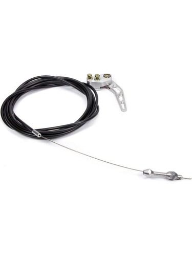 Lokar Trunk Release Handle and Cut to Fit Cable Black Polyurethane H ...