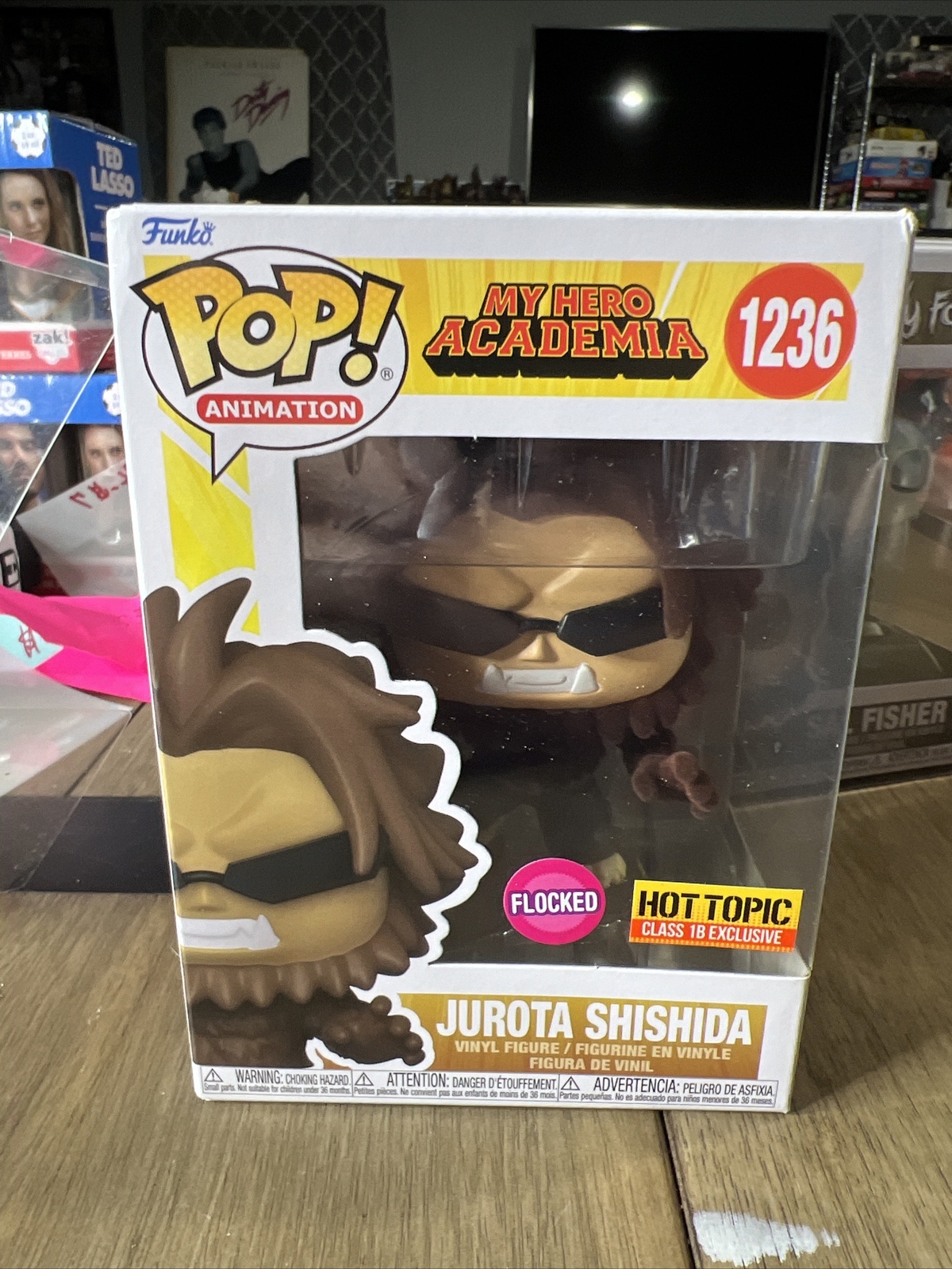 Funko Pop! Vinyl: My Hero Academia - Jurota Shishida (Flocked) - Hot ...