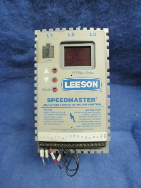 LEESON Speedmaster Frequency Inverter Motor Drive - 174463 3hp for sale ...
