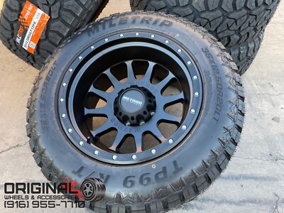 33" Method MR605 20x12 MR60521288552N Wheels 33x12.50R20 Tires Rims ...