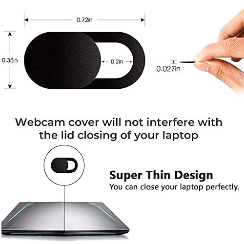 12 Pack Laptop Camera Cover Slide Webcam Phone Camera Cover for Tablet ...