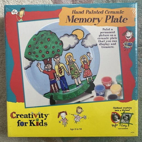 Creativity for Kids - Hand Painted Ceramic Memory Plate | eBay