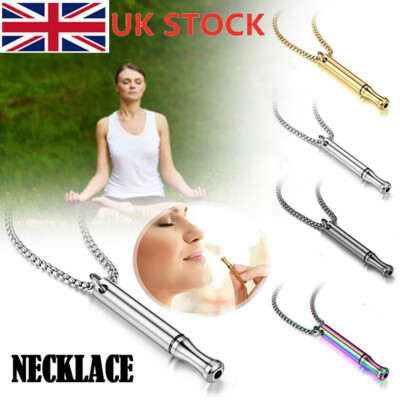 Quit Stop Smoking Vaping Breathing Necklace Breathlace Stress Anxiety ...