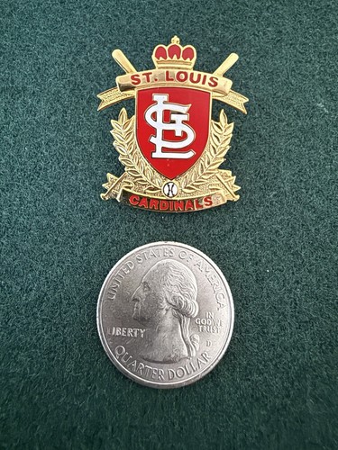 St. Louis Cardinals logo crest lapel pin 1994 MLB by Peter David Inc | eBay