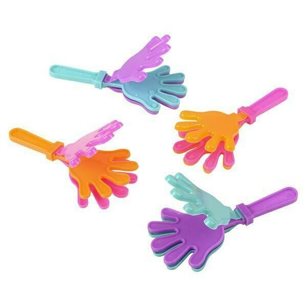 4" HAND CLAPPERS - 12 Piece Assortment | eBay