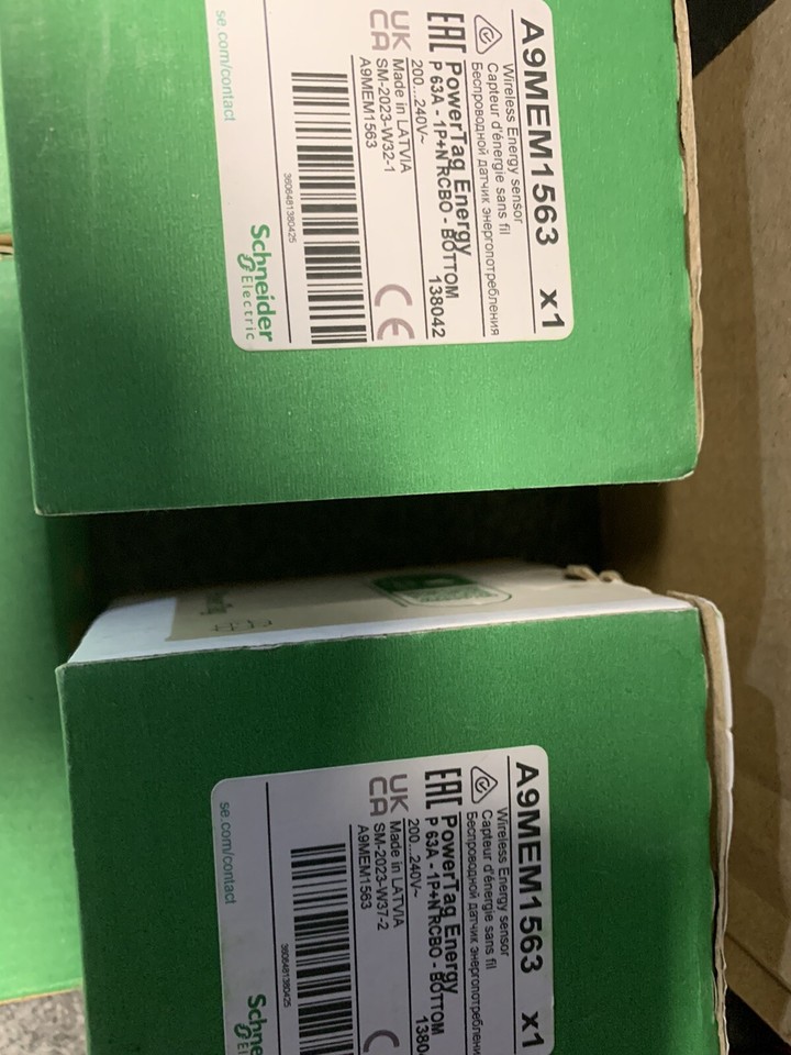 Schneider A9D56820 Fixed RCD - White X 4 Please Check Description ...