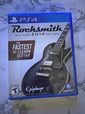 Rocksmith -- 2014 Edition (Sony PlayStation 4, 2014) 887256000011 | eBay