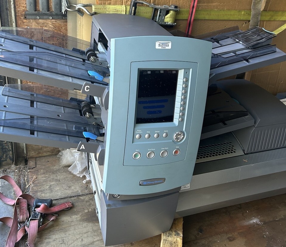 Pitney Bowes DI950 FASTPAC Inserting Machine - Document Printer, Folder ...