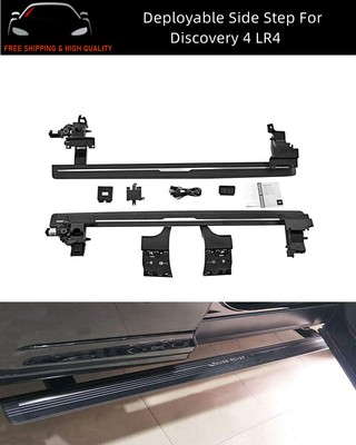 Deployable Running Board Side Steps Nerf Bars Fit for Discovery 4 LR4 ...