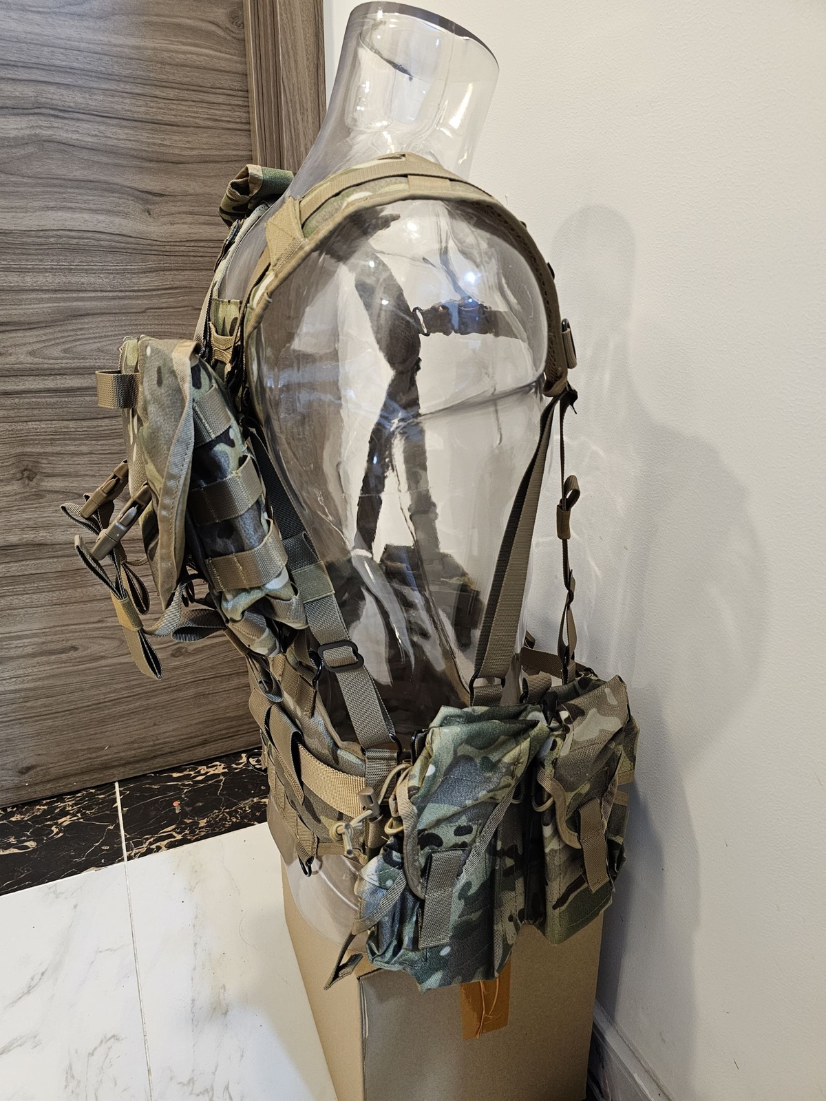 Russian SMERSH M1 Tactical Vest MOLLE Chest Rig Set for 7.62 / 5.56 CP ...