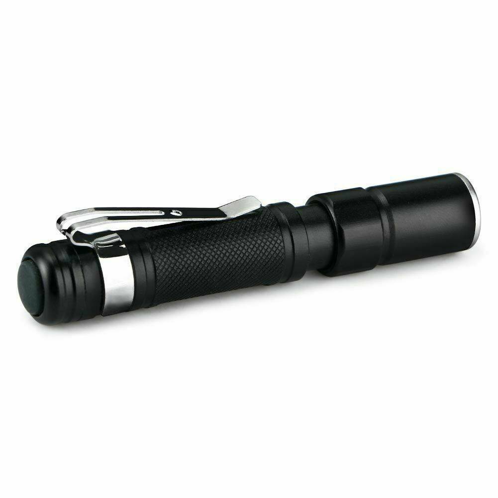 Waterproof 8000LM Pocket LED Flashlight Zoomable Mini Torch Penlight ...