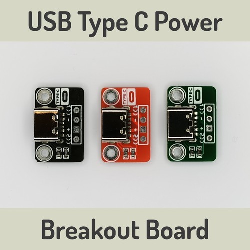 USB Type C Socket Breakout Board PCB, USB Power Board, USB-C, USBC | eBay