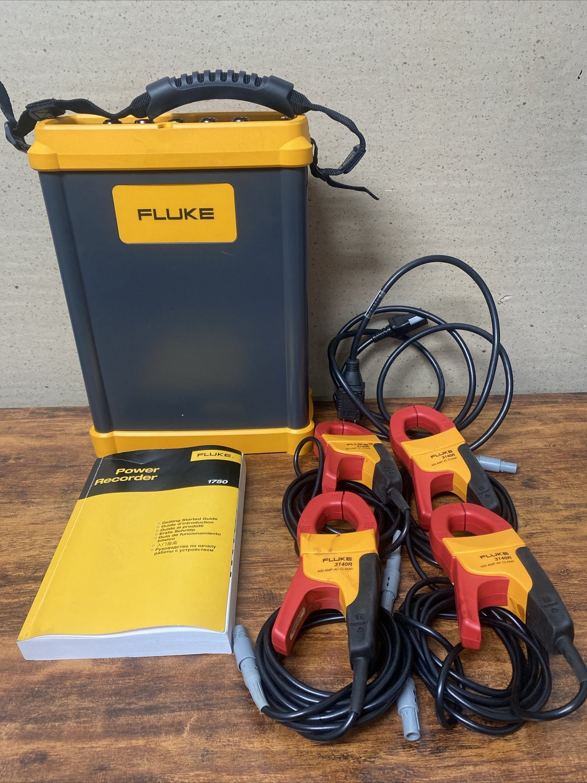 Fluke 1750 Power Quality Recorder 3 Phase Power Recorder Power Quality ...