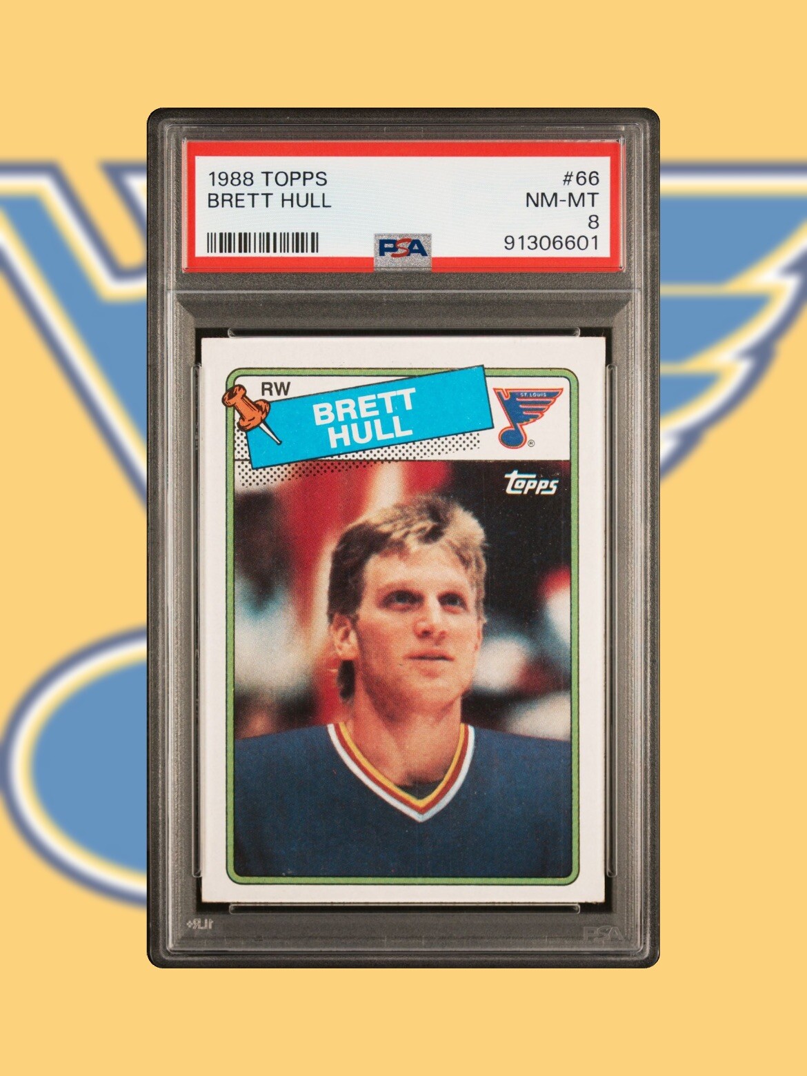 Brett Hull ROOKIE CARD 1988 Topps #66 HOF 2009 | eBay