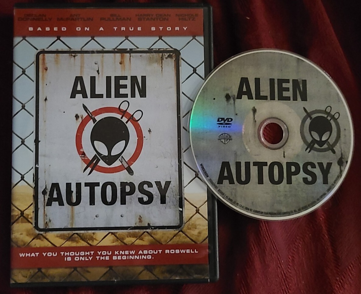 Alien Autopsy DVD (2006) USED Very Good Condition Based on a True Story ...