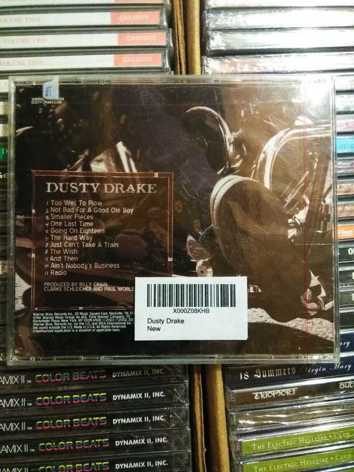 DUSTY DRAKE / Dusty Drake Self Titled CD 2003 NEW SEALED Warner Bros ...