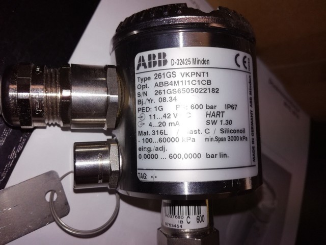 ABB 261GS Ã berdruck Messumformer 261gs6600065815 online kaufen | eBay