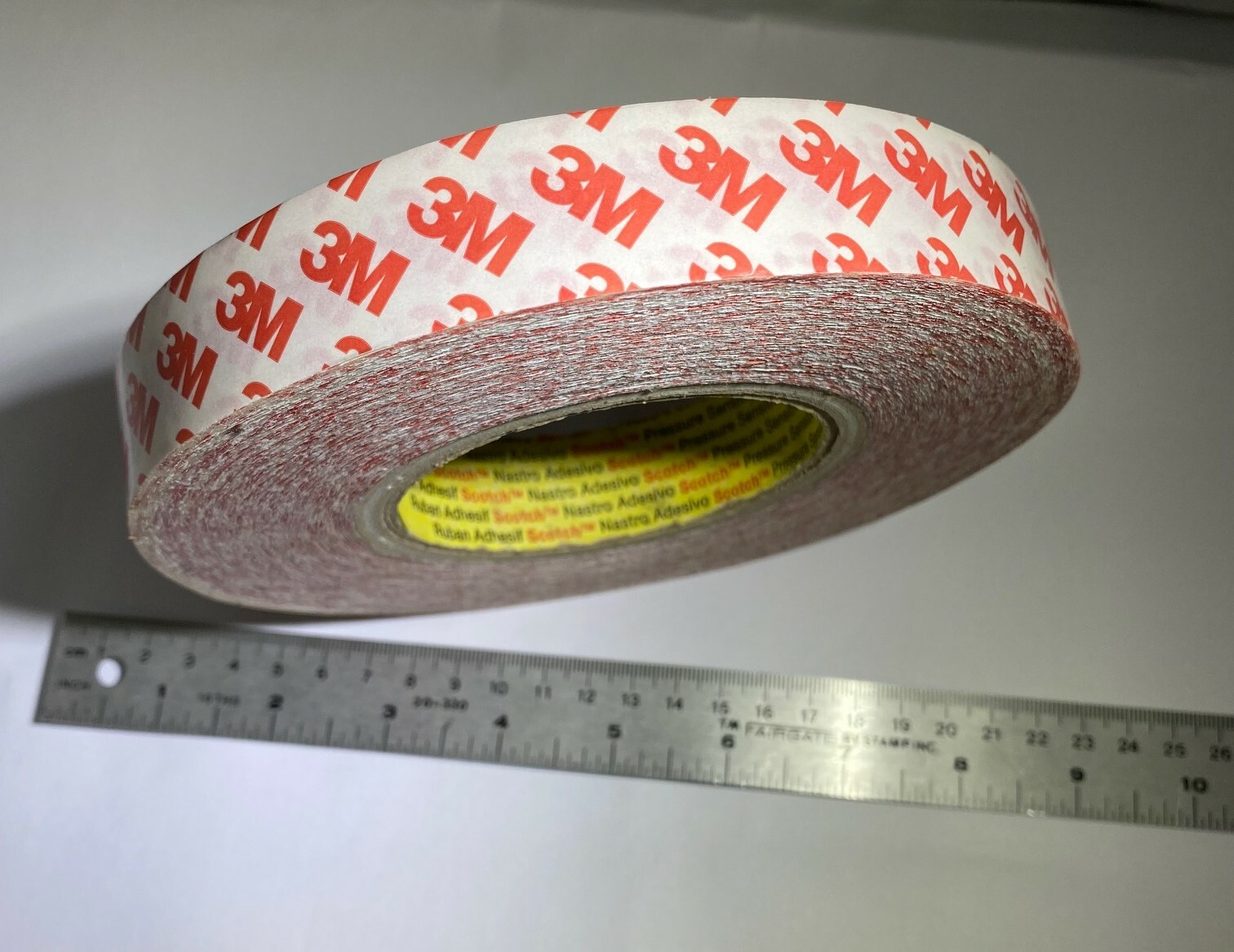 3M #9088 24mm x 50M (1"x55yds) Clear High Performance Double Coated ...