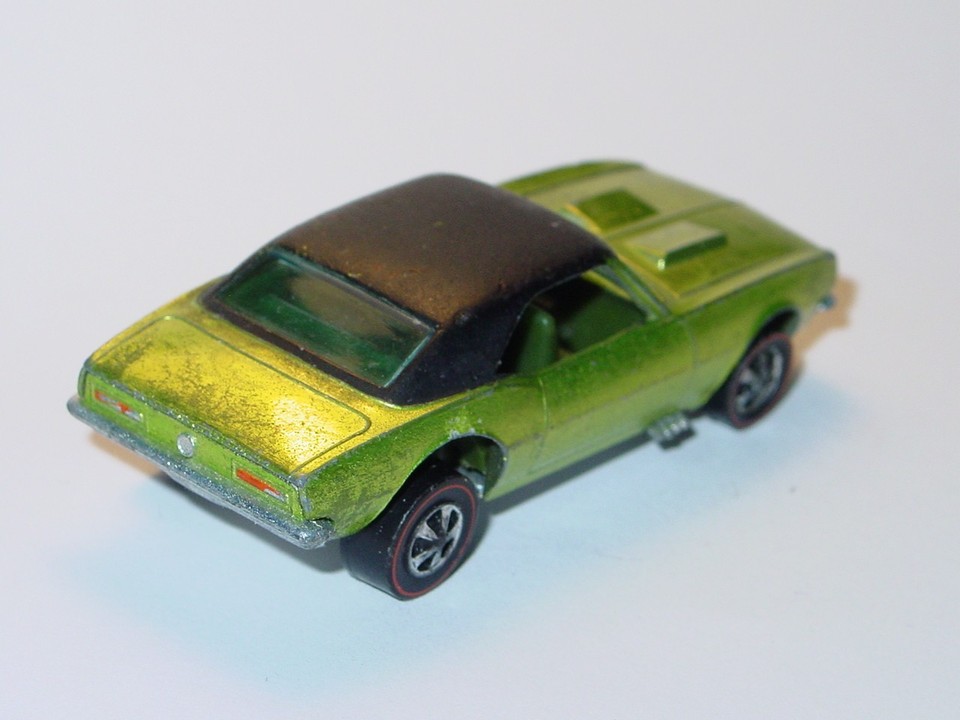 HOT WHEELS REDLINE HK CUSTOM CAMARO -Antifreeze Spectraflame, -NICE! | eBay