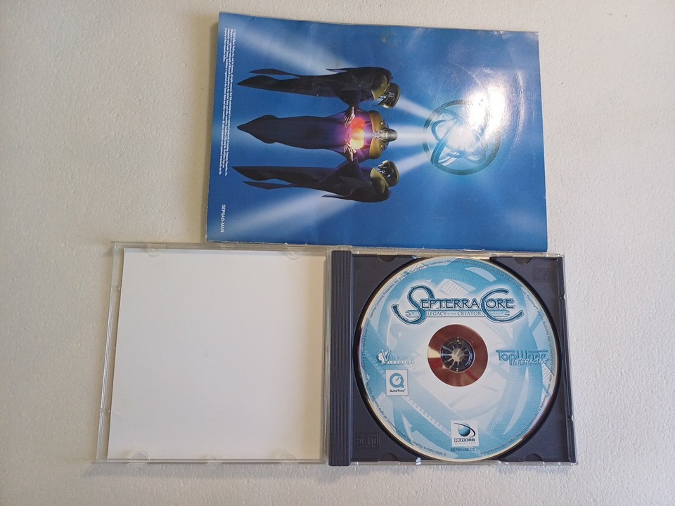 SEPTERRA CORE LEGACY OF THE CREATOR PC GAME CD-ROM 2000. Red Orb. Vtg+ ...