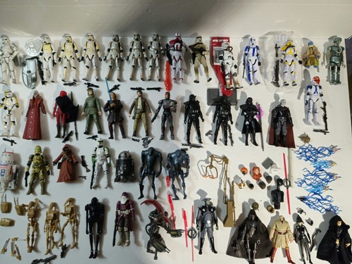 Hasbro Star Wars 3.75" Action Figures Legacy TVC Customs Prequels LOT ...