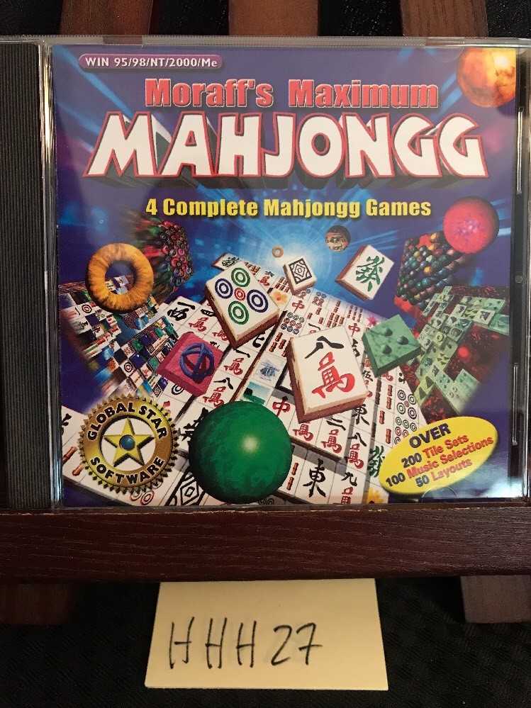 Moraffs Maximum Mahjongg Volume 1 PC CD match tile symbols matching ...