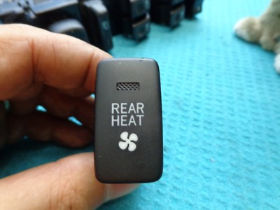 TOYOTA HIGHLANDER REAR SEAT HEAT FAN CONTROL SWITCH 03 04 05 06 07 08 ...