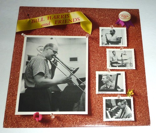 12" VINYL RECORD by BILL HARRIS AND FRIENDS "SELF-TITLED" (1983REISSUE ...