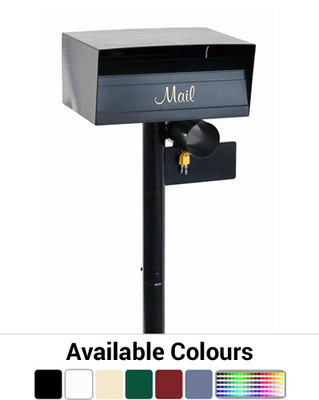 Urban A4 Aluminium Free Standing Letterbox - Australian Made Mailbox ...