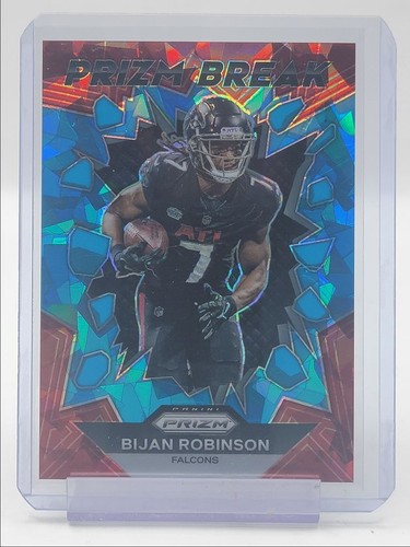 BIJAN ROBINSON 2023 PANINI PRIZM BREAK ROOKIE BLUE ICE FALCONS /99 ...