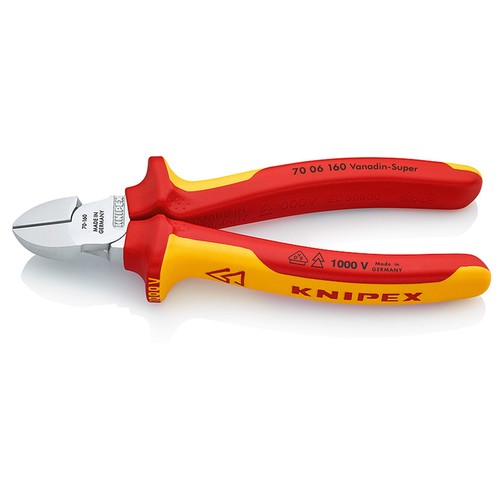 6" DC1,000V Insulated Diagonal Cutter Nipper Cutting Pliers No.70 06 ...
