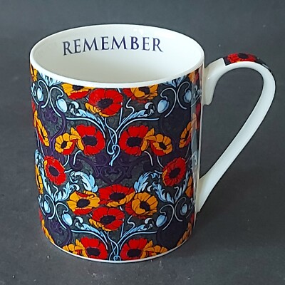 Arthur Price "Remember" Poppy mug designed by Laurence Llewelyn-Bowen ...