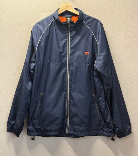 Starter Windbreaker Jacket Men L (42-44) RN 70892 Lightweight Zipper ...