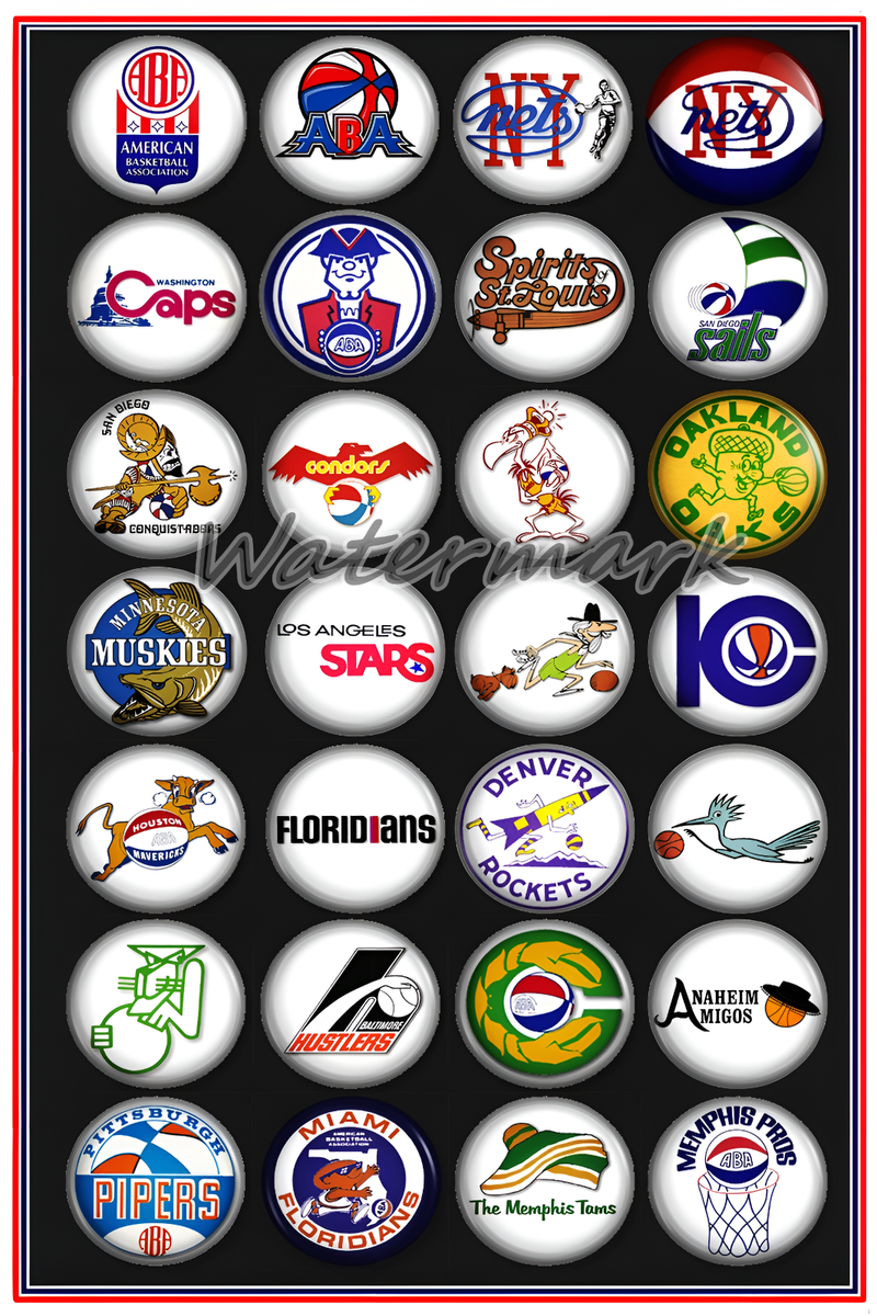 Aba Basketball Team Logo