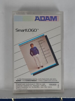 ADAM SmartLOGO Pre-Programmed Digital Data Pack Cassette (1984 ...