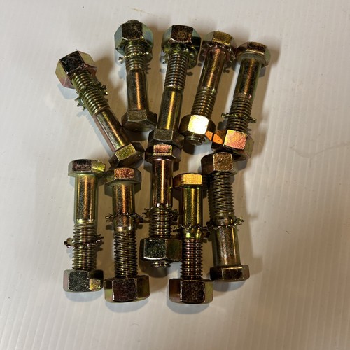 5/8 X 3 11 Grade 5 Bolt Nut And Washer set Of 10 | eBay