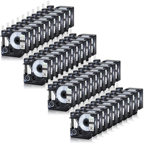 Compatible 18482 Permanent Polyester Label Tape 3/8" for DYMO Rhino ...