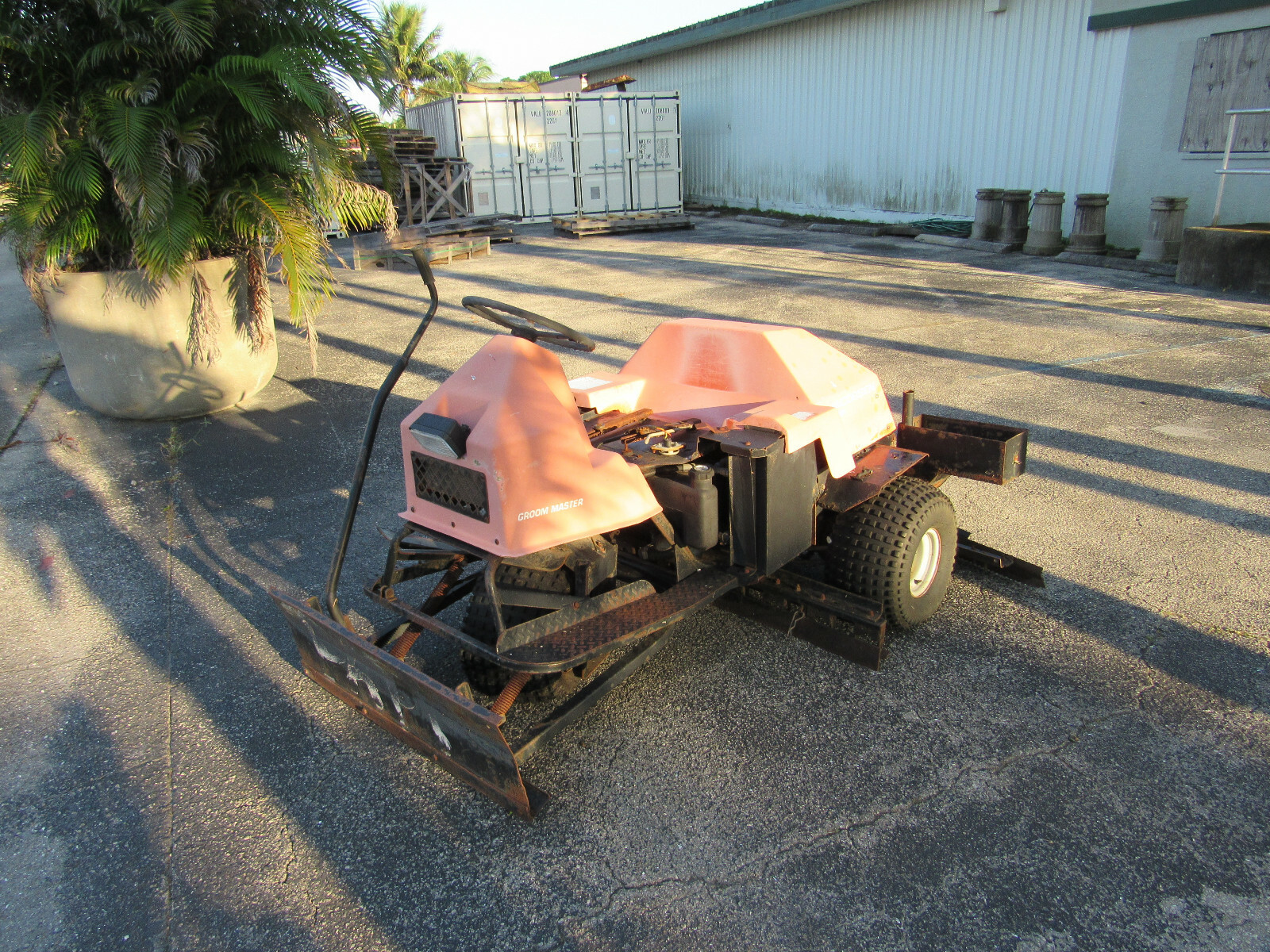 Jacobsen Groom Master Gas Sand Trap Rake Center Scarifier & Plow | eBay