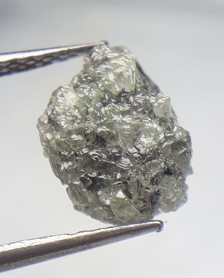 2.31 Ct,Natural Rough Diamond,Raw Rough Diamond,Grey Uncut Diamond ...
