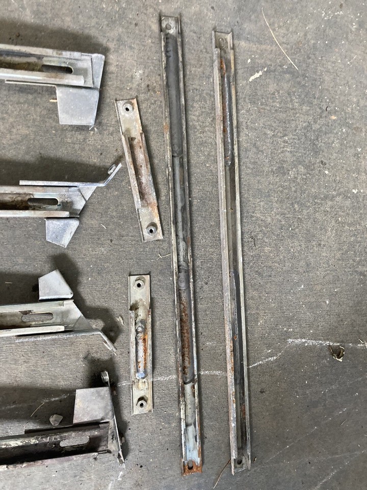 1969-1982 Chevrolet C3 Corvette Window Tracks Complete Set 8 Pieces LH ...