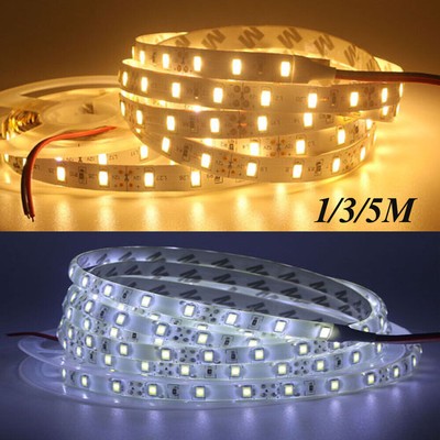 12V LED Strip Waterproof Lights Flexible Tape Self Adhesive Band ...