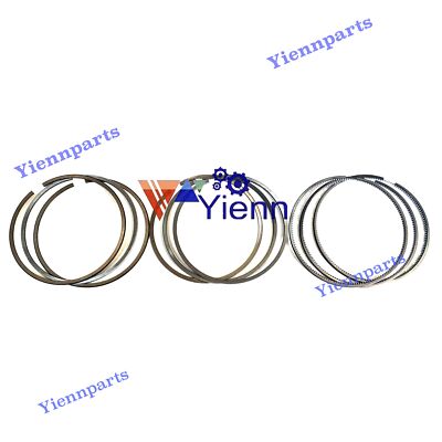 3AB1 Engine Piston Ring Set For ISUZU Hanik N-35 Excavator Iseki TS3510 ...