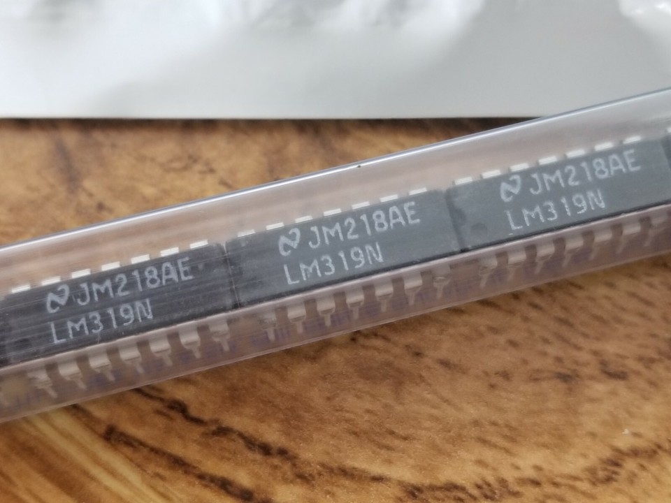 (2x) LM319N NSC IC COMPARATOR DUAL HI SPD 14-DIP | eBay