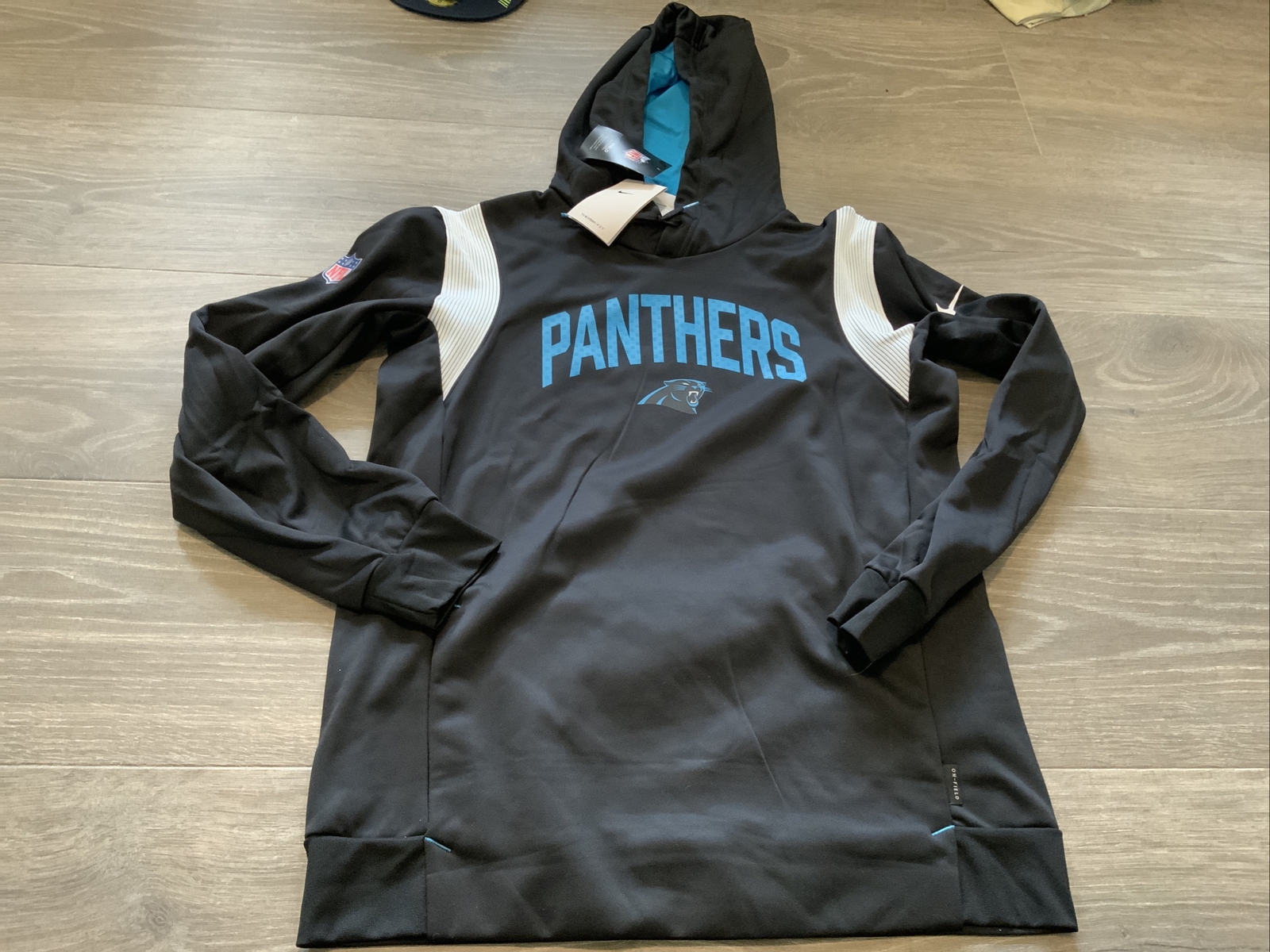 Nike Carolina Panthers Performance Hoodie Black Men’s Size: 2XL NWT ...
