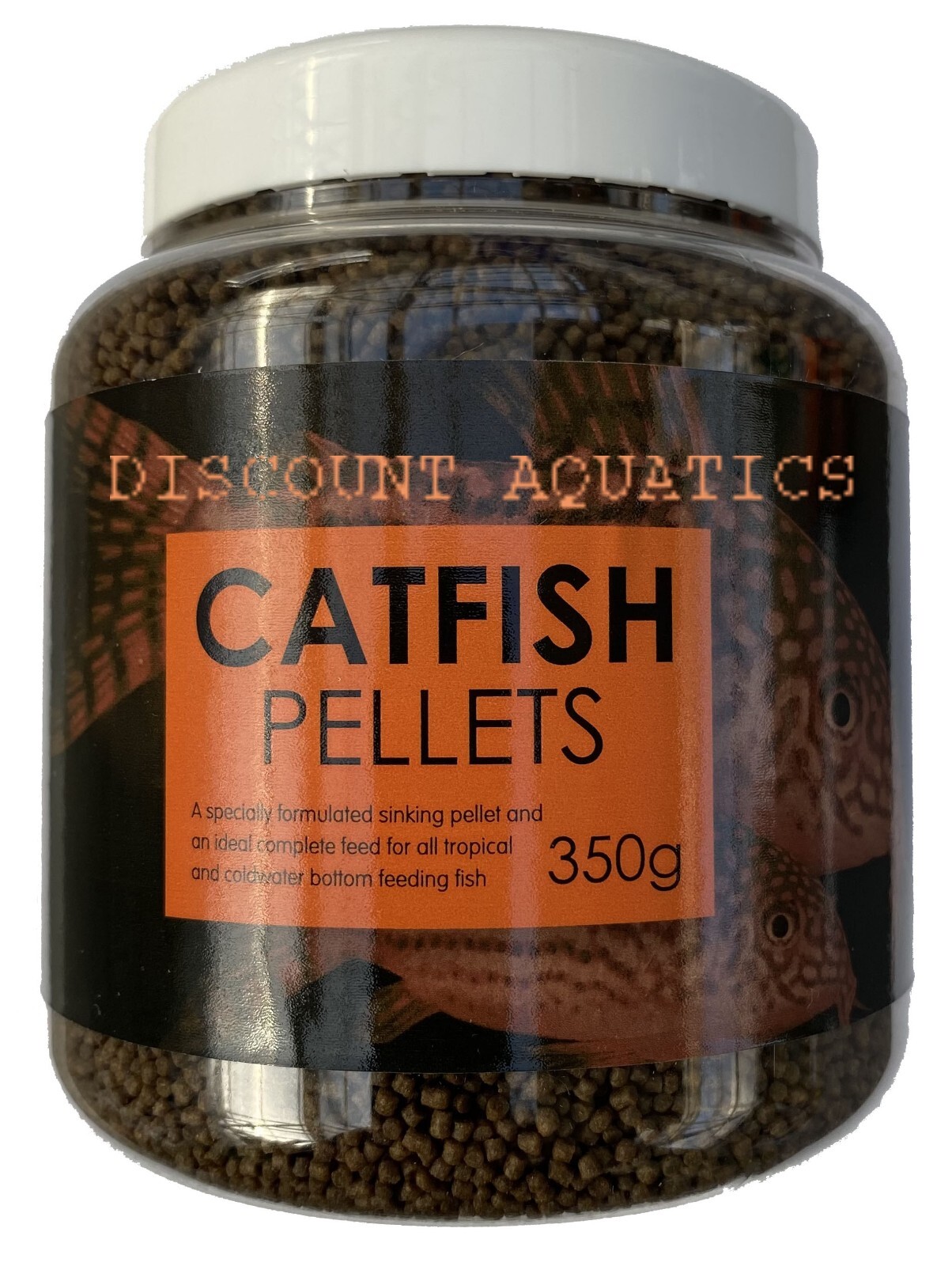 CATFISH SINKING PELLETS 100g 200g 350g 850g FOOD TROPICAL COLDWATER ...