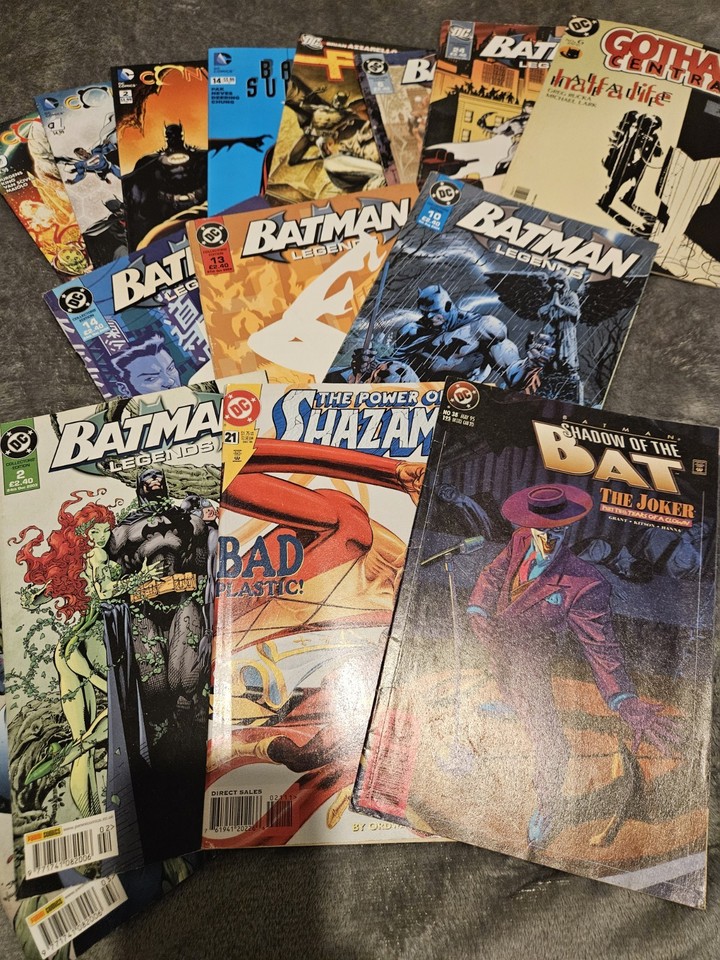 Comic Box Job Lot, approximately 260 - Comics from DC & Marvel - see ad ...