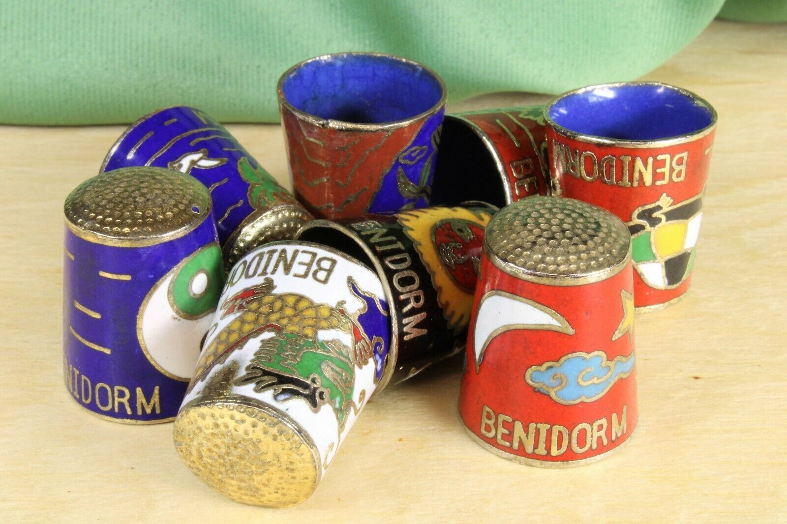Thimble Collection Set Benidorm. Benidorm Thimbles Collection Set. | eBay