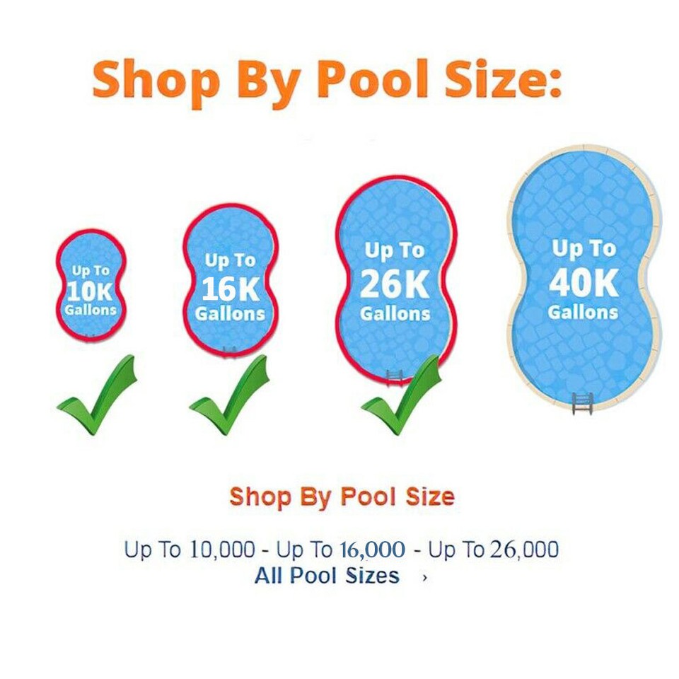 Complete Salt Water Pool Chlorine Generator System Fits 26000 Gallon ...