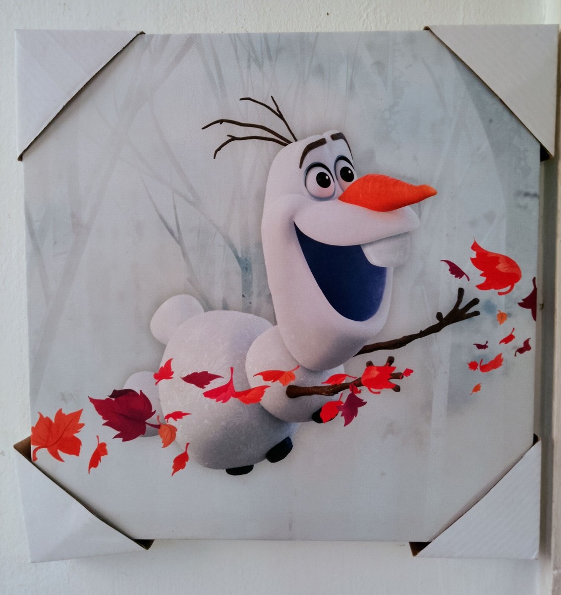 Olaf Drawing Olaf Frozen Disney Movie Elsa Anna Olaf Art Framed