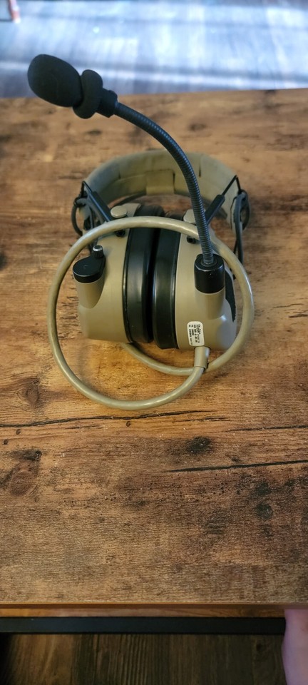 Falcom OTE2000 Over The Ear Headset Tan New | eBay